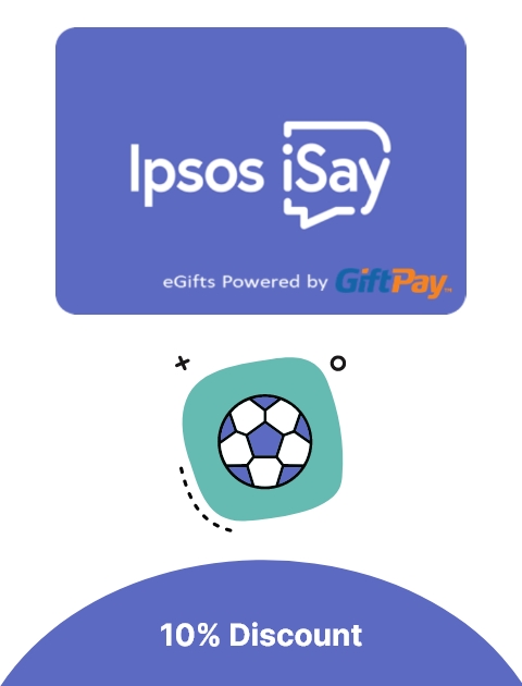 $20 GiftPay Flexi eGift Card | Ipsos iSay